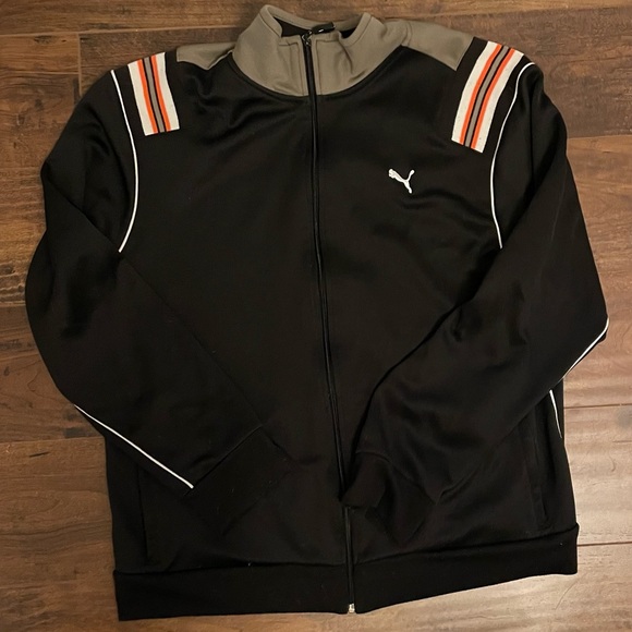 Puma | Jackets & Coats | Retro Puma Nylon Zipper Track Jacket | Poshmark